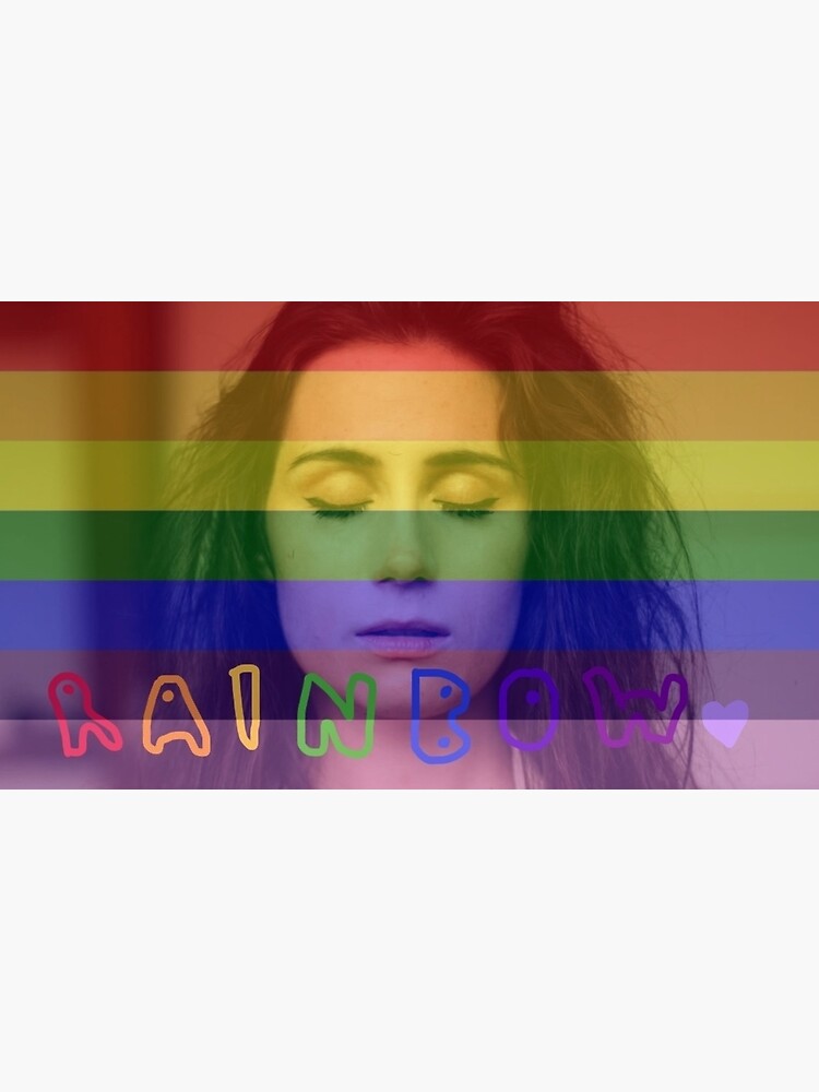 "Dodie Rainbow" Poster for Sale by renakennings | Redbubble