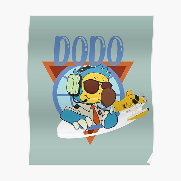 Dodo Airlines Posters | Redbubble