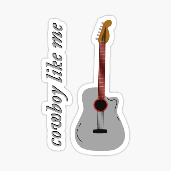"cowboy like me" Sticker for Sale by crownyart | Redbubble
