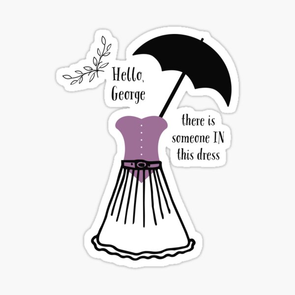 "Hello George Sunday in the Park With George" Sticker for Sale by ...