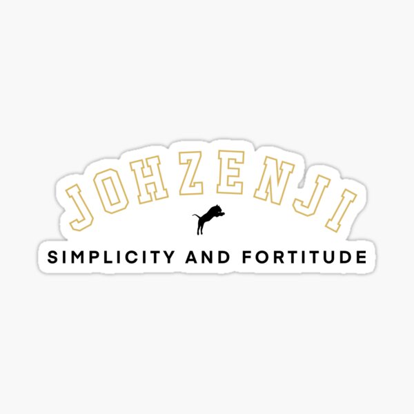 "Johzenji Team Slogan" Sticker by laracast | Redbubble