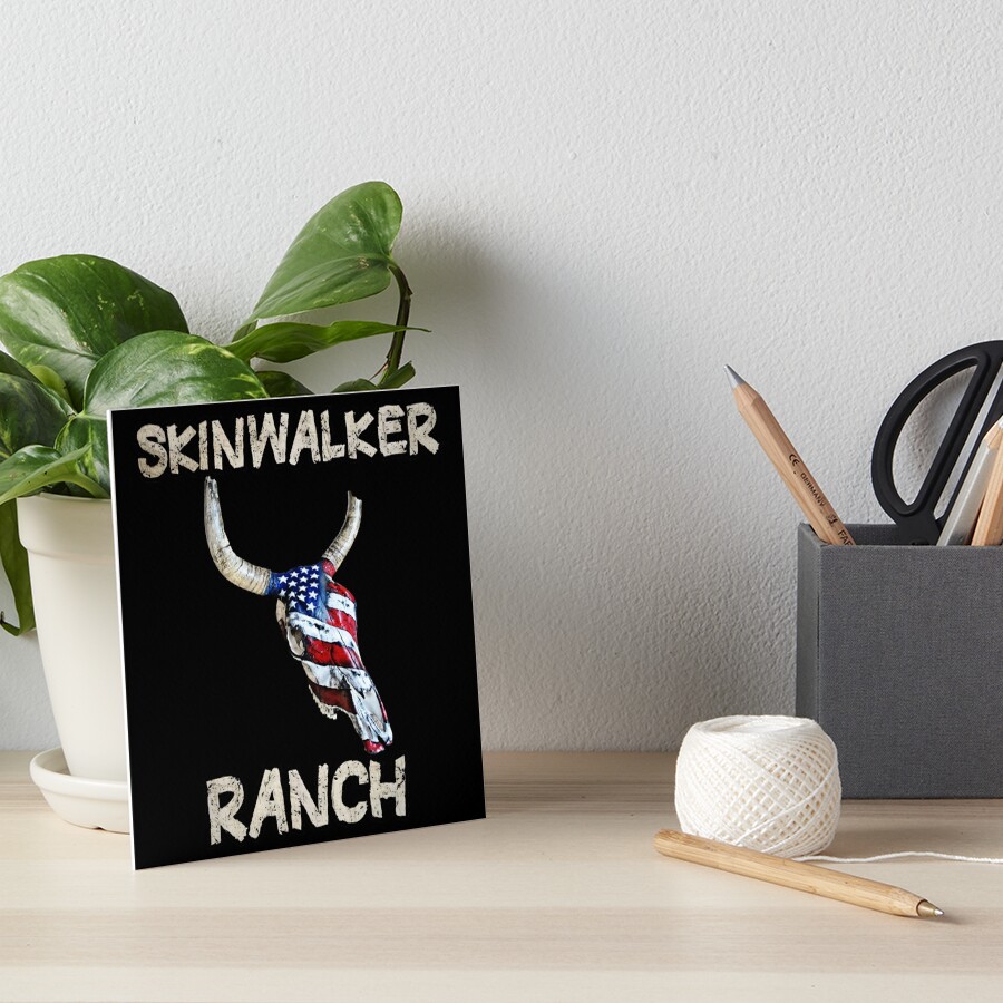 "Skinwalker Ranch" Art Board Print for Sale by Jaw-Knee- | Redbubble