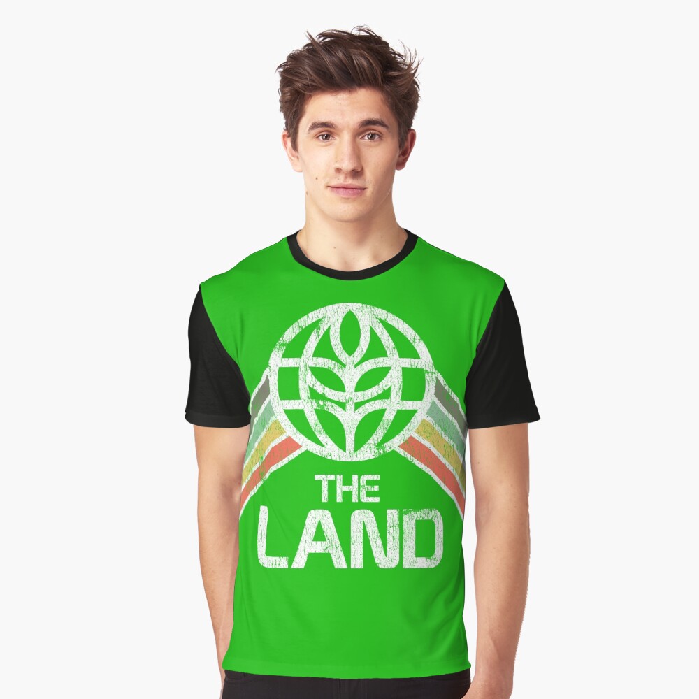"The Land Logo Distressed in Vintage Retro Style" Kids T-Shirt for Sale ...