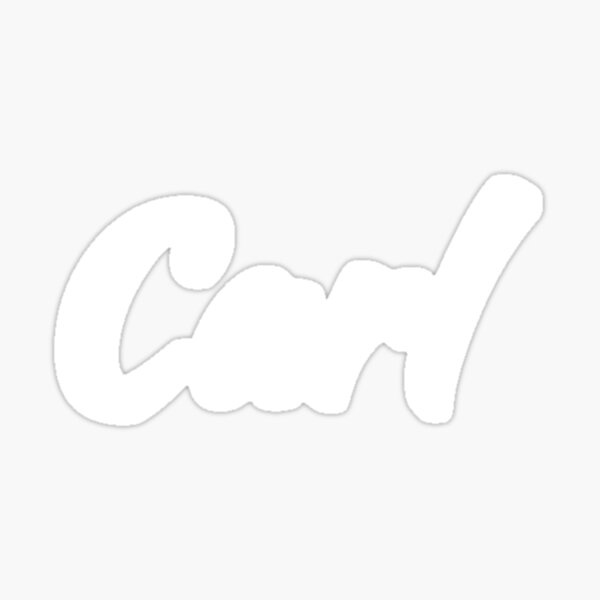 "CARL" Sticker by LizBanegasArt | Redbubble
