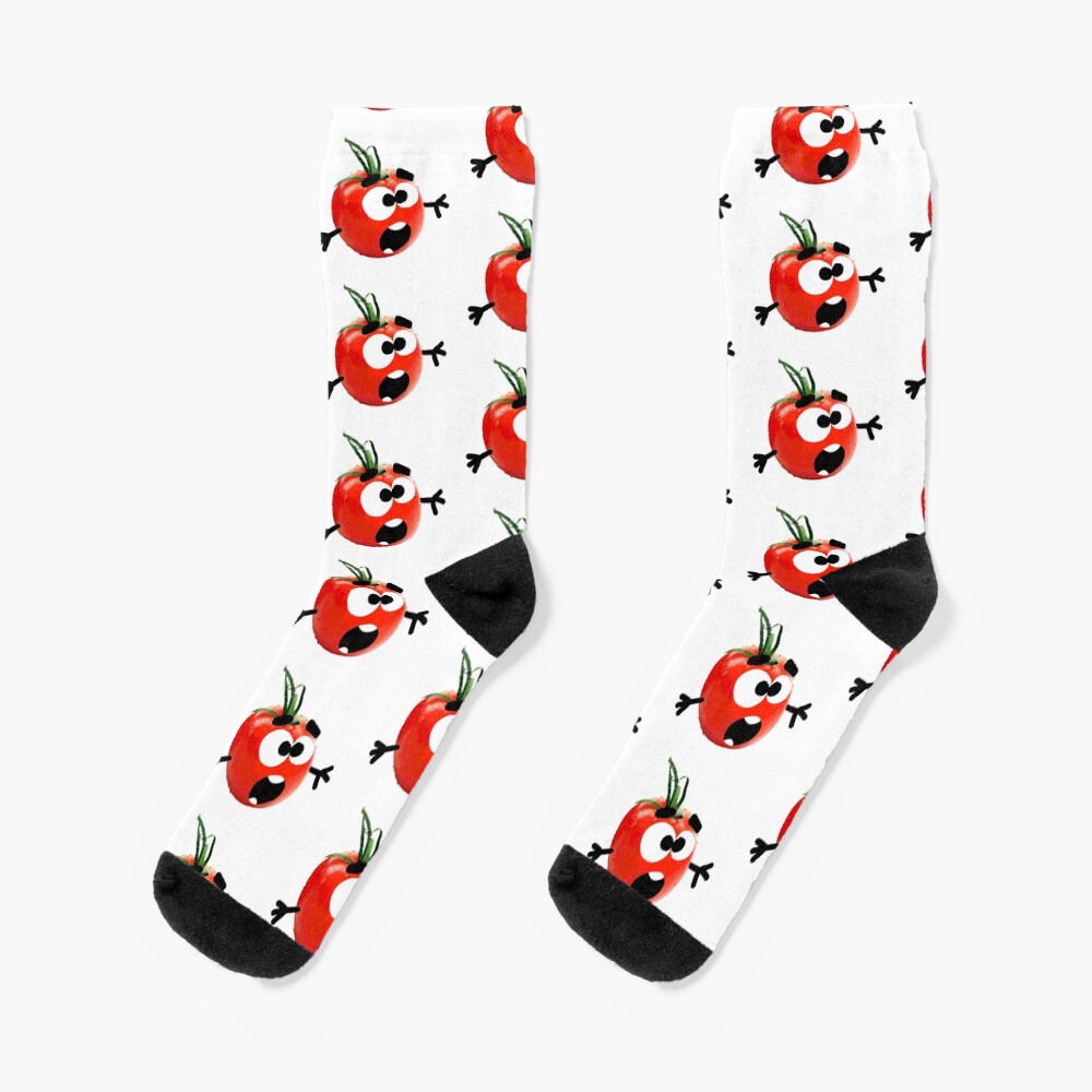 "in action tomato" Socks for Sale by mokhtarzain | Redbubble
