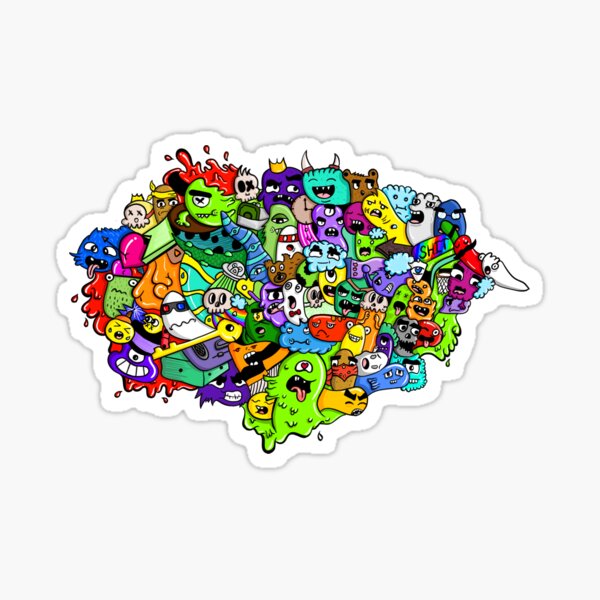 "Cocaine Model" Sticker by SerialTickler | Redbubble