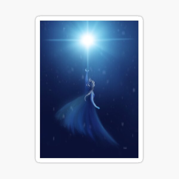 "Snow queen" Sticker for Sale by Hummingbirdyxo | Redbubble