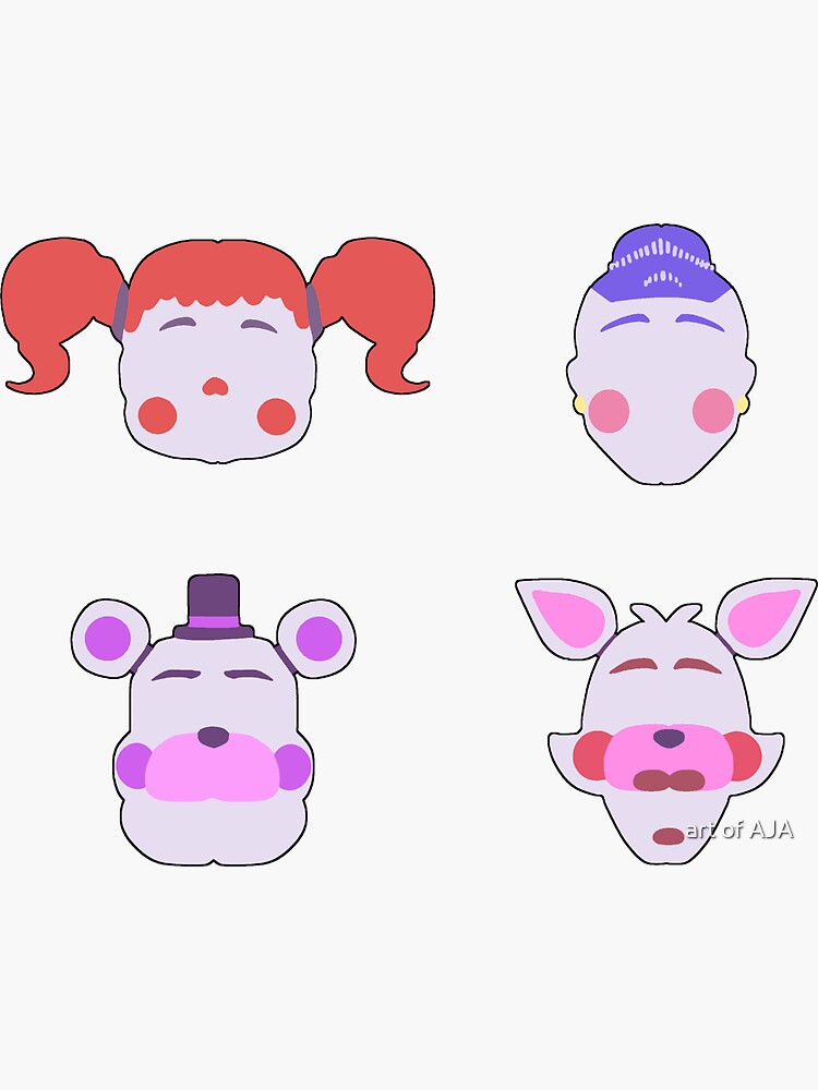 "Sister Location" Sticker by Aja-Sama | Redbubble