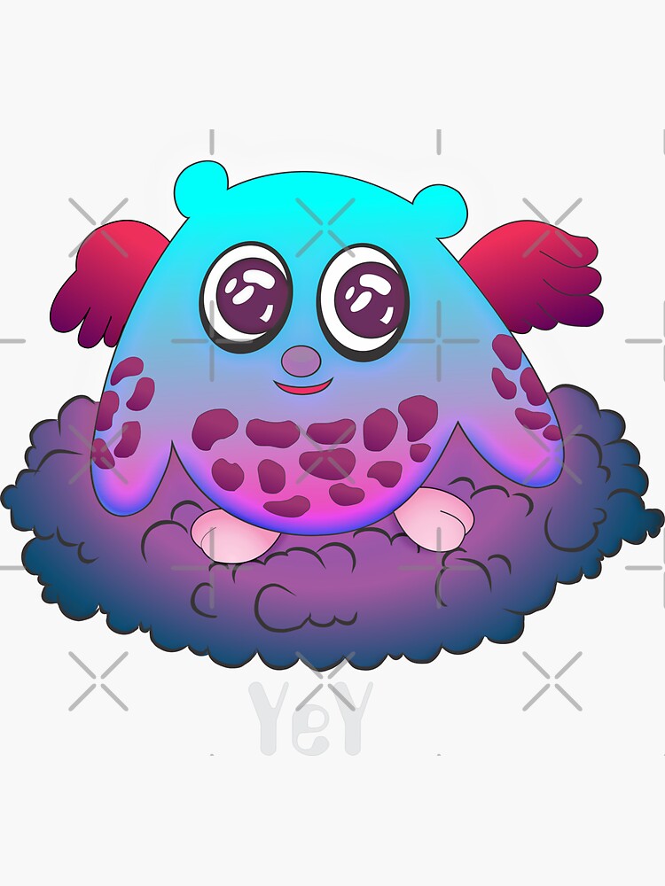 "YeY" Sticker for Sale by ZZEEIINN | Redbubble