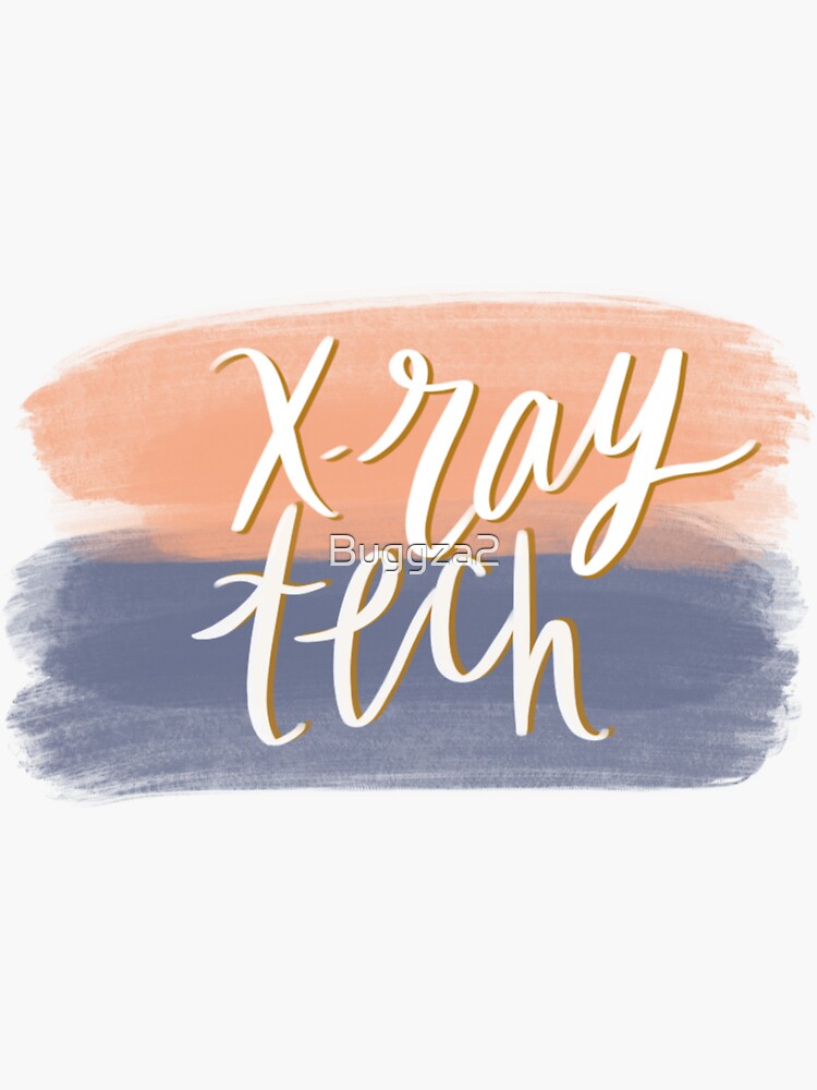 "X-Ray Tech" Sticker by Buggza2 | Redbubble