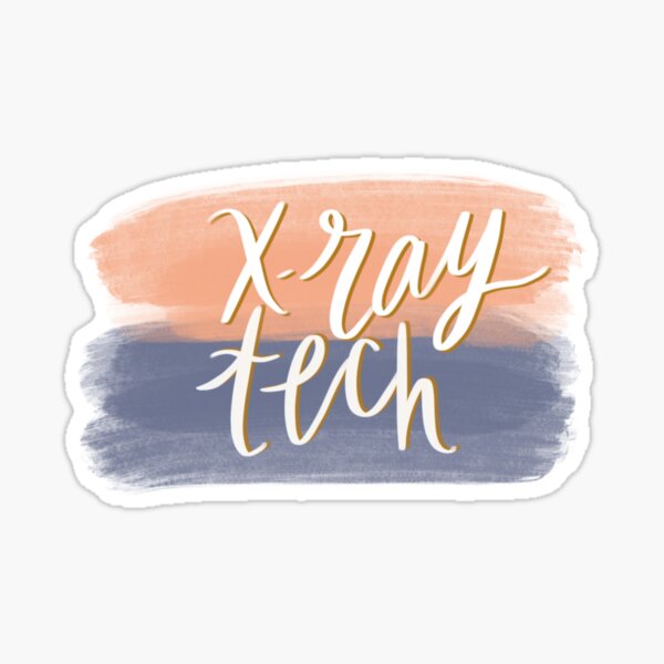 "X-Ray Tech" Sticker by Buggza2 | Redbubble