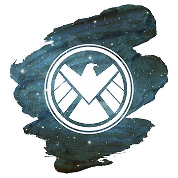 "SHIELD LOGO" Sticker for Sale by Agent34 | Redbubble