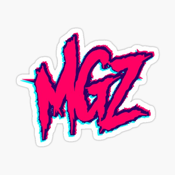 "MORGZ - MGZ Ripped Apparel" Sticker for Sale by Ideas-Heaven | Redbubble