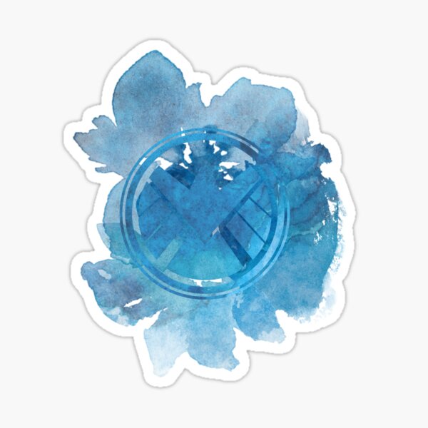 "SHIELD LOGO" Sticker by Agent34 | Redbubble