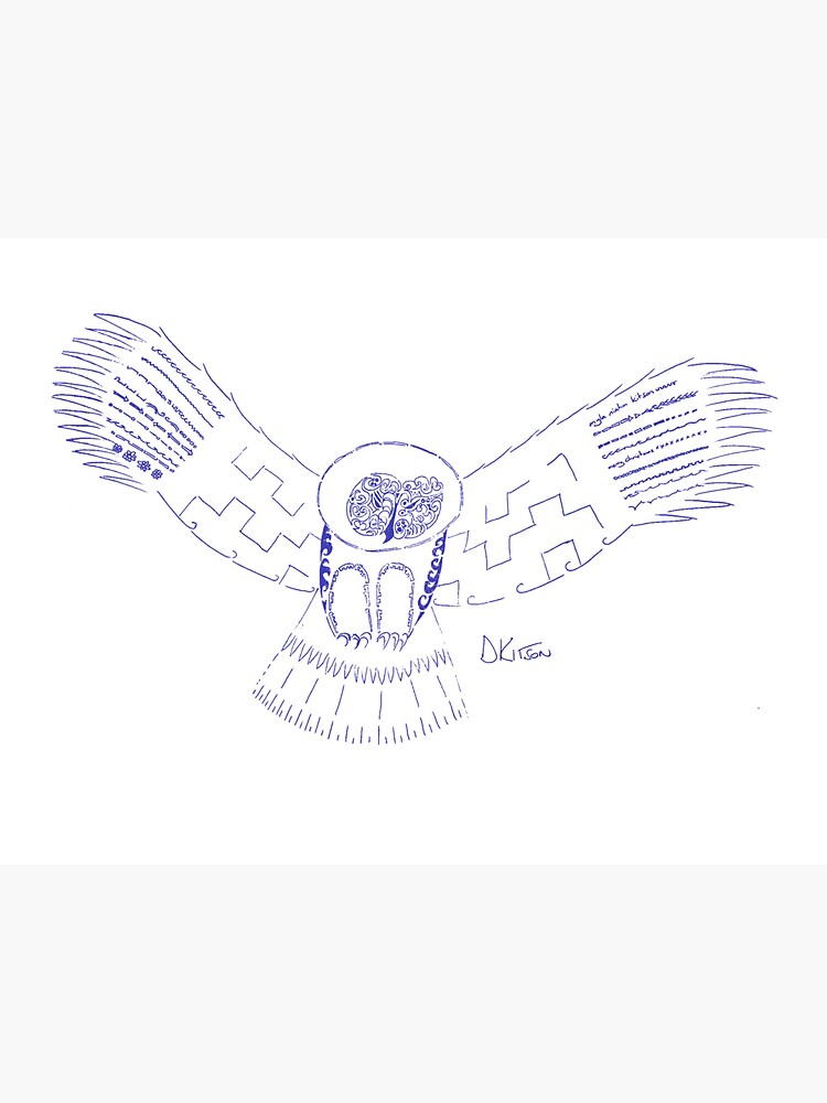 "Strigiformes: The Owl" Sticker for Sale by Biotoho | Redbubble