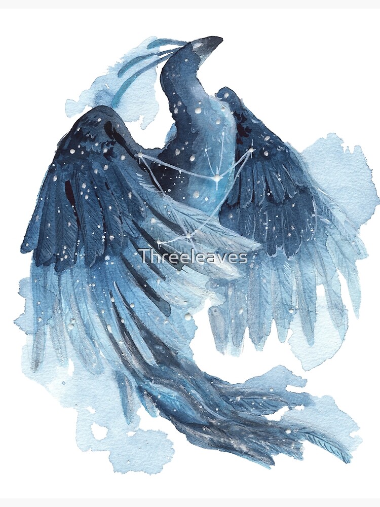 "Galaxy Phoenix" Photographic Print by Threeleaves | Redbubble