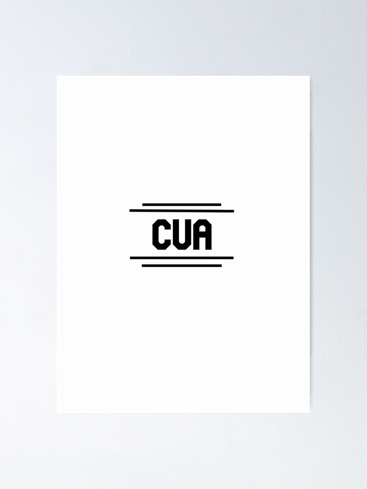 " Logo Catholic University Design" Poster for Sale by kerryperegrine ...