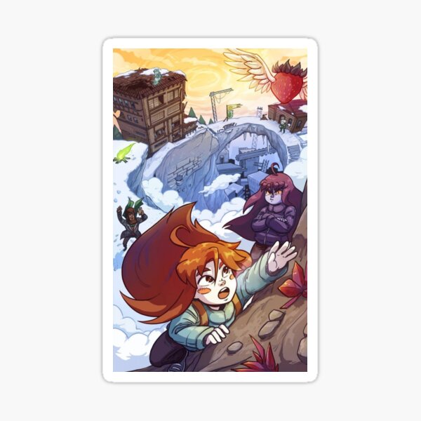 "Celeste | Poster" Sticker for Sale by SugoiStuff | Redbubble