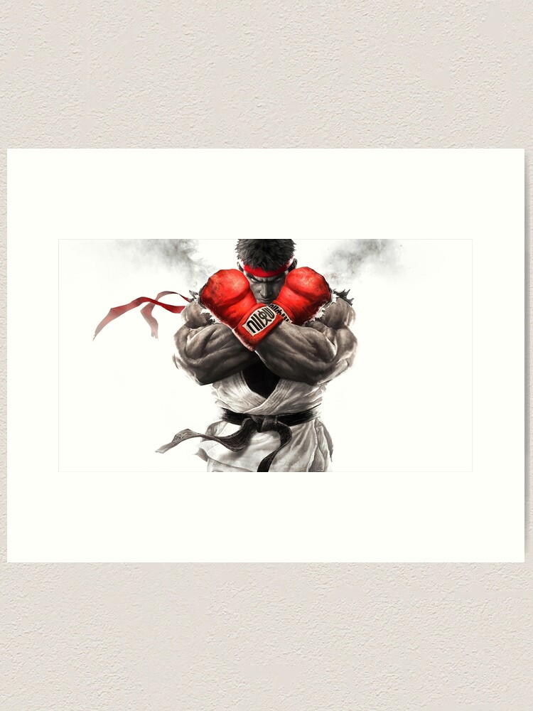 "Street Fighter V: Ryu Poster" Art Print for Sale by as3bacon | Redbubble