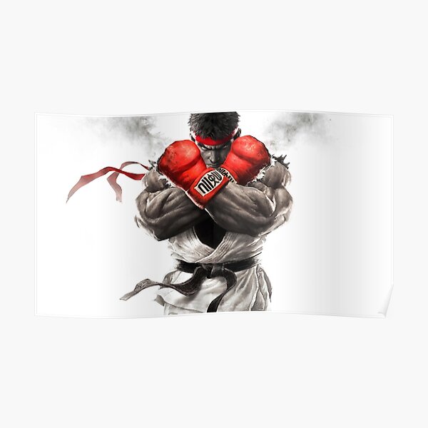 "Street Fighter V: Ryu Poster" Poster for Sale by as3bacon | Redbubble