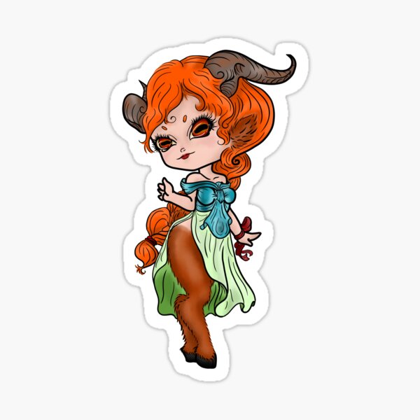 "Satyr Chibi" Sticker for Sale by FatePro | Redbubble