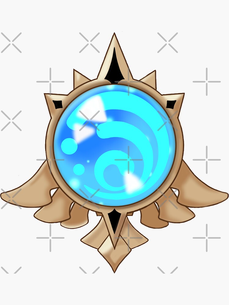 "Hydro Vision" Sticker for Sale by LunarLotusShop | Redbubble