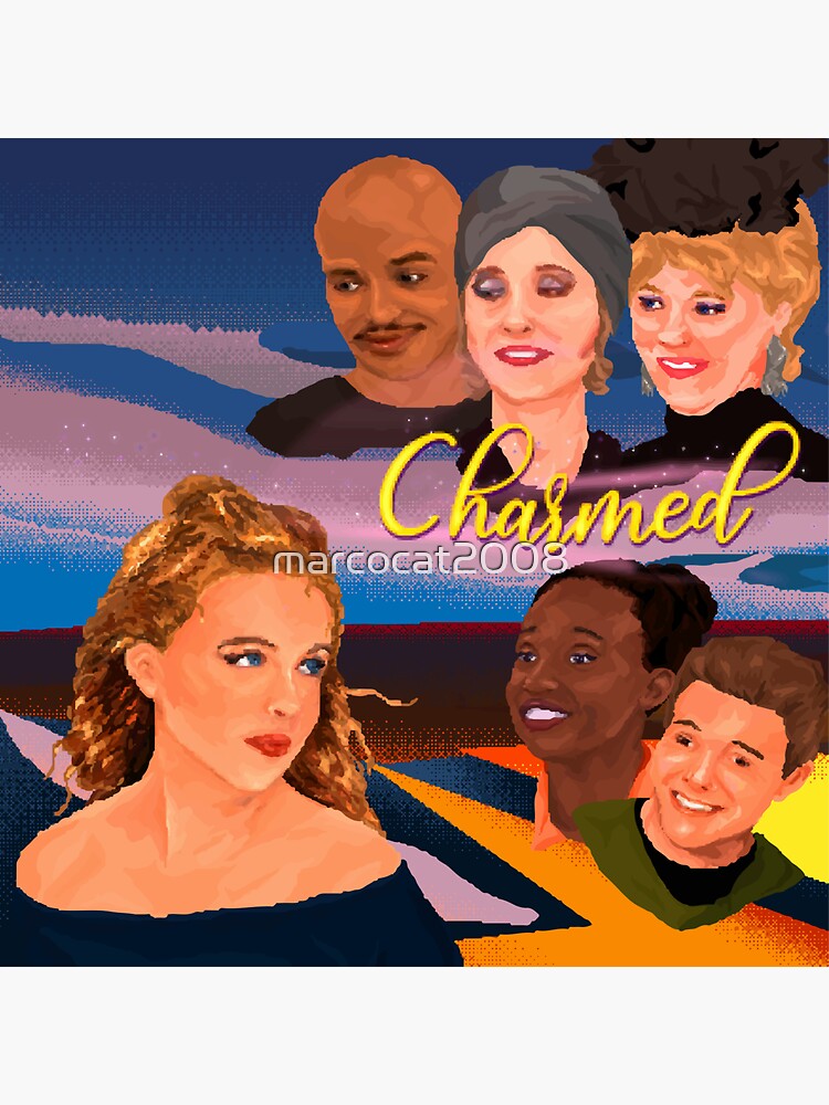 "Charmed" Sticker for Sale by marcocat2008 | Redbubble