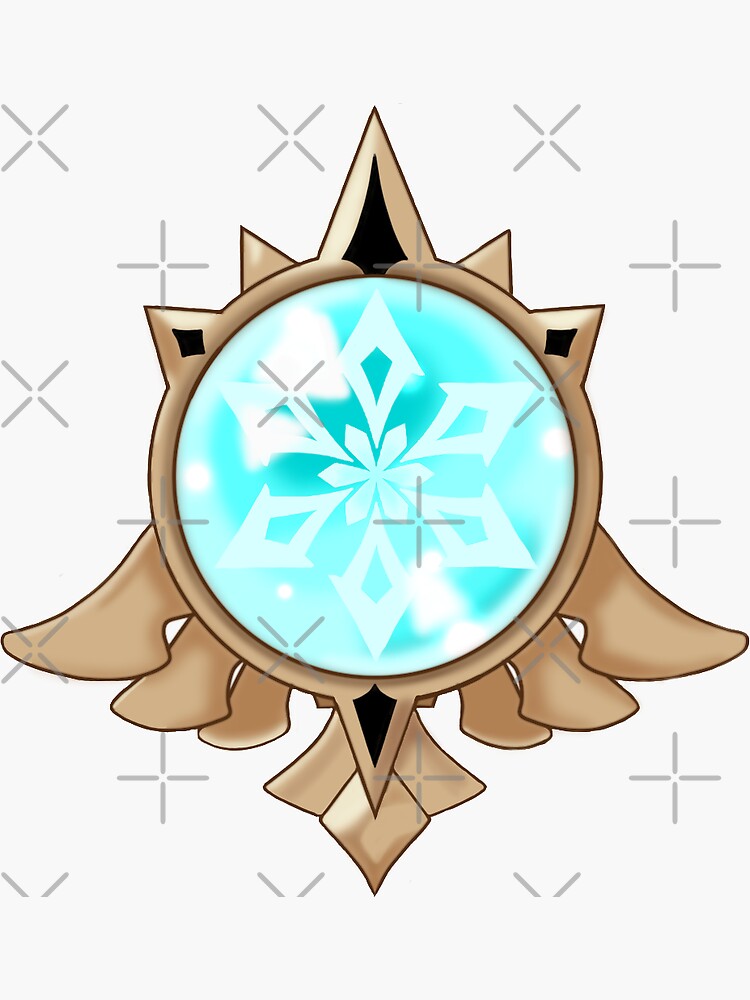 "Cryo Vision" Sticker for Sale by LunarLotusShop | Redbubble