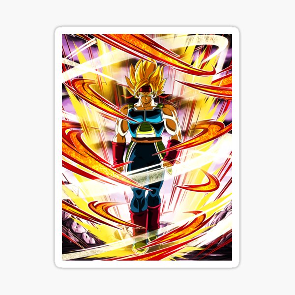 "Baddack / Bardock - Super SAYAJIN" Sticker for Sale by AbdeeFactory ...