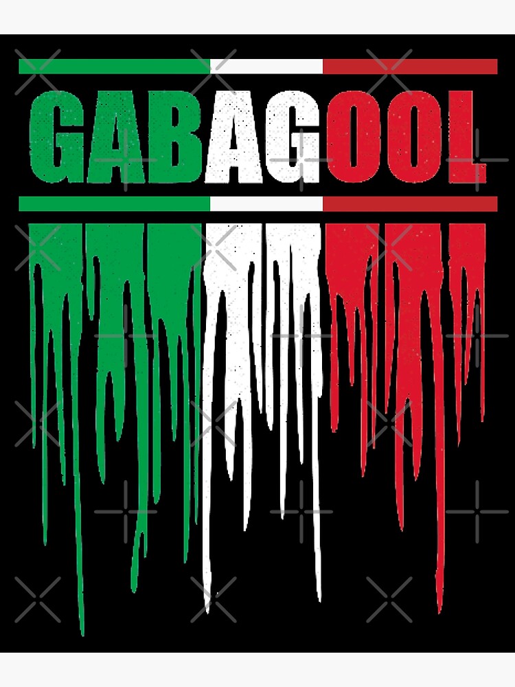 "Gabagool " Poster by Tedecor | Redbubble