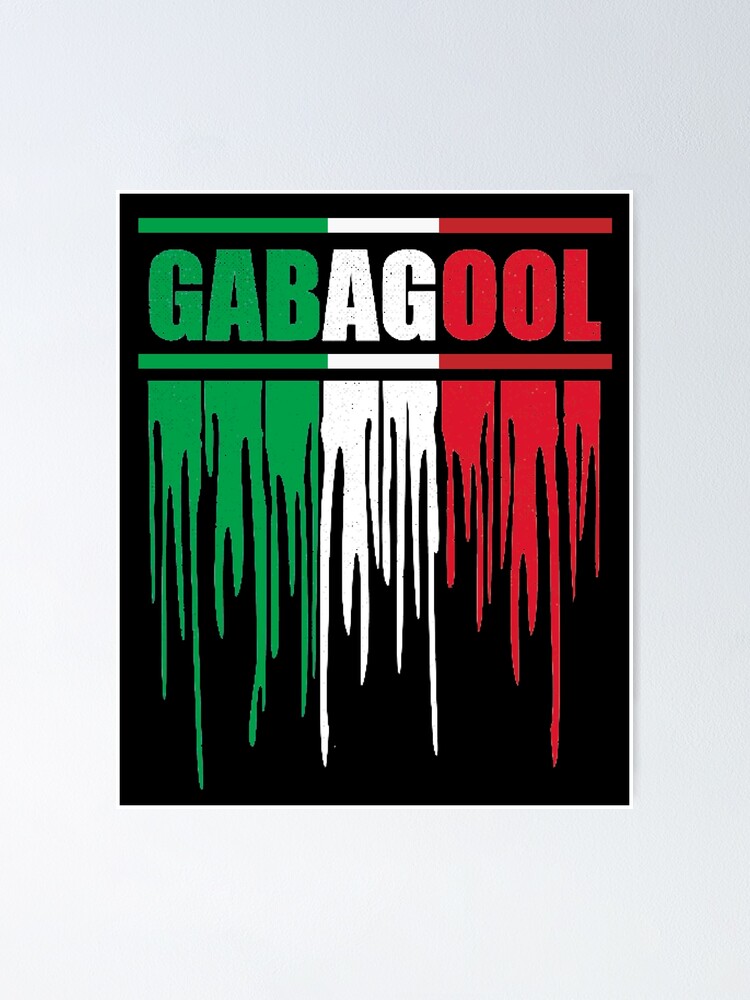 "Gabagool " Poster by Tedecor | Redbubble