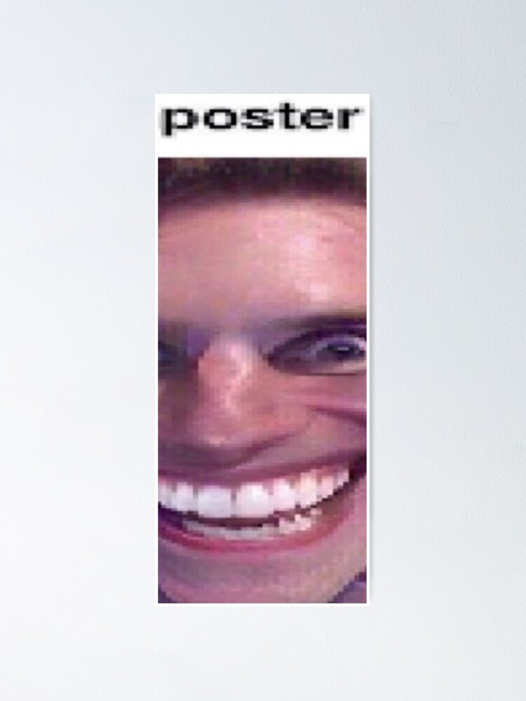 "when the poster is sus" Poster for Sale by BigSales4U | Redbubble