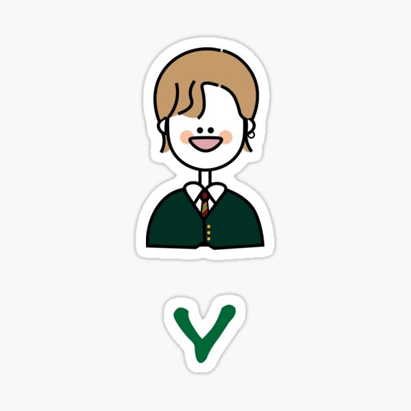 "BTS - V" Sticker for Sale by abell31 | Redbubble