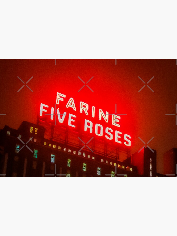 "Farine Five Roses" Sticker by Dooneink | Redbubble