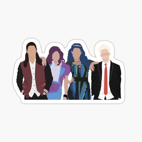 "Descendants " Sticker by moviedomsticker | Redbubble
