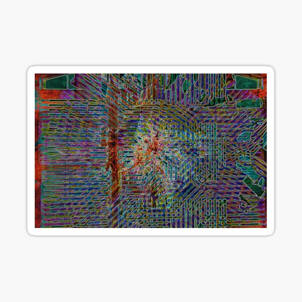"Motherboard" Sticker by mrthink | Redbubble