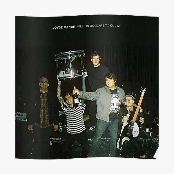 "Joyce Manor - Million Dollars to Kill Me Album Apparel for Fans ...