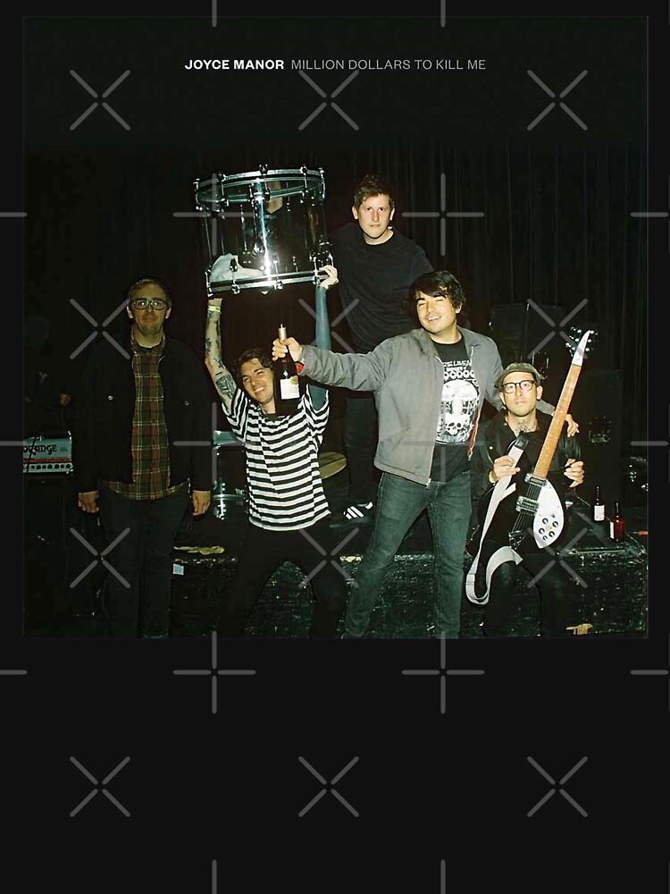 "Joyce Manor - Million Dollars to Kill Me Album Apparel for Fans" T ...