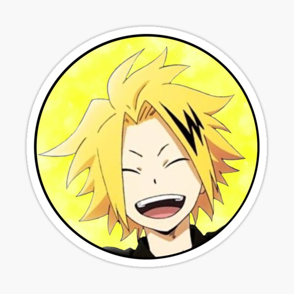 "Denki Icon" Sticker for Sale by echohicks1117 | Redbubble