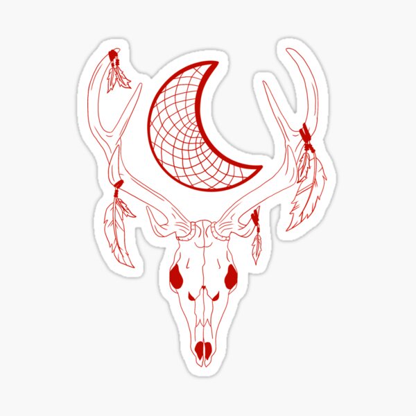 "Simple native design " Sticker for Sale by NoodleCat-sean | Redbubble