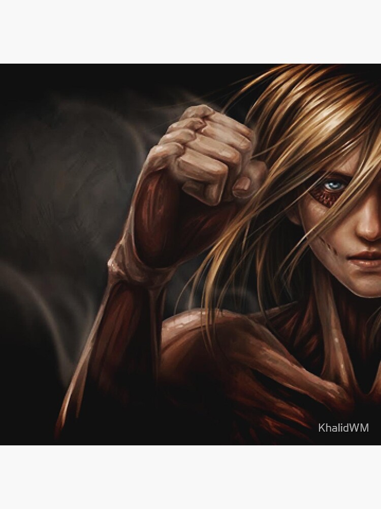 Sticker « Annie AOT », par KhalidWM | Redbubble