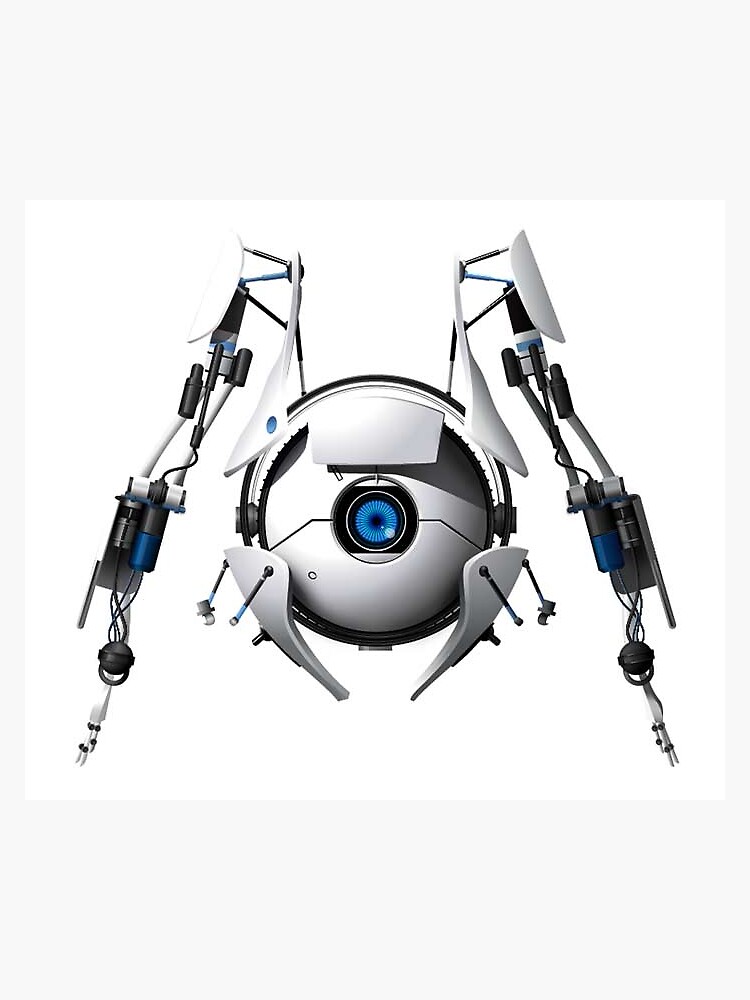 "Portal 2- Atlas" Sticker for Sale by Zaber | Redbubble