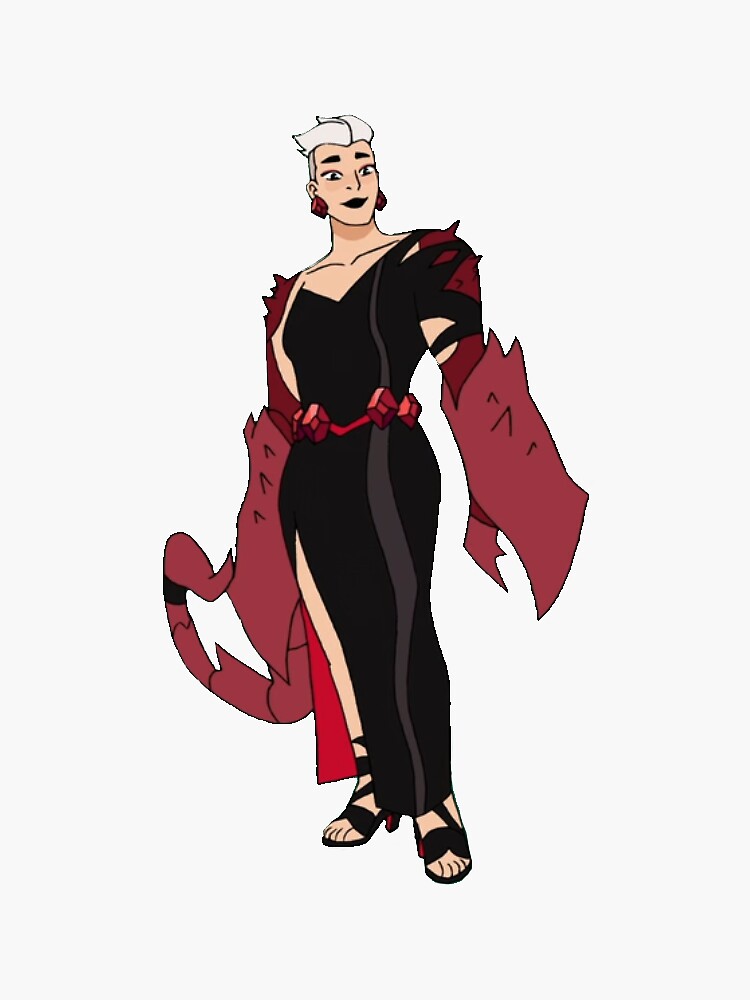 "Princess Scorpia" Sticker for Sale by SpaztasticNerd | Redbubble