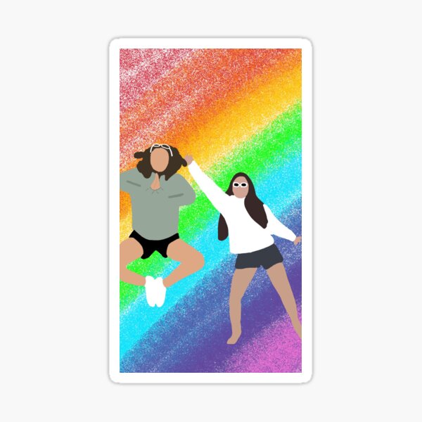 "KV AND CAV" Sticker for Sale by heyyyitskayyy | Redbubble