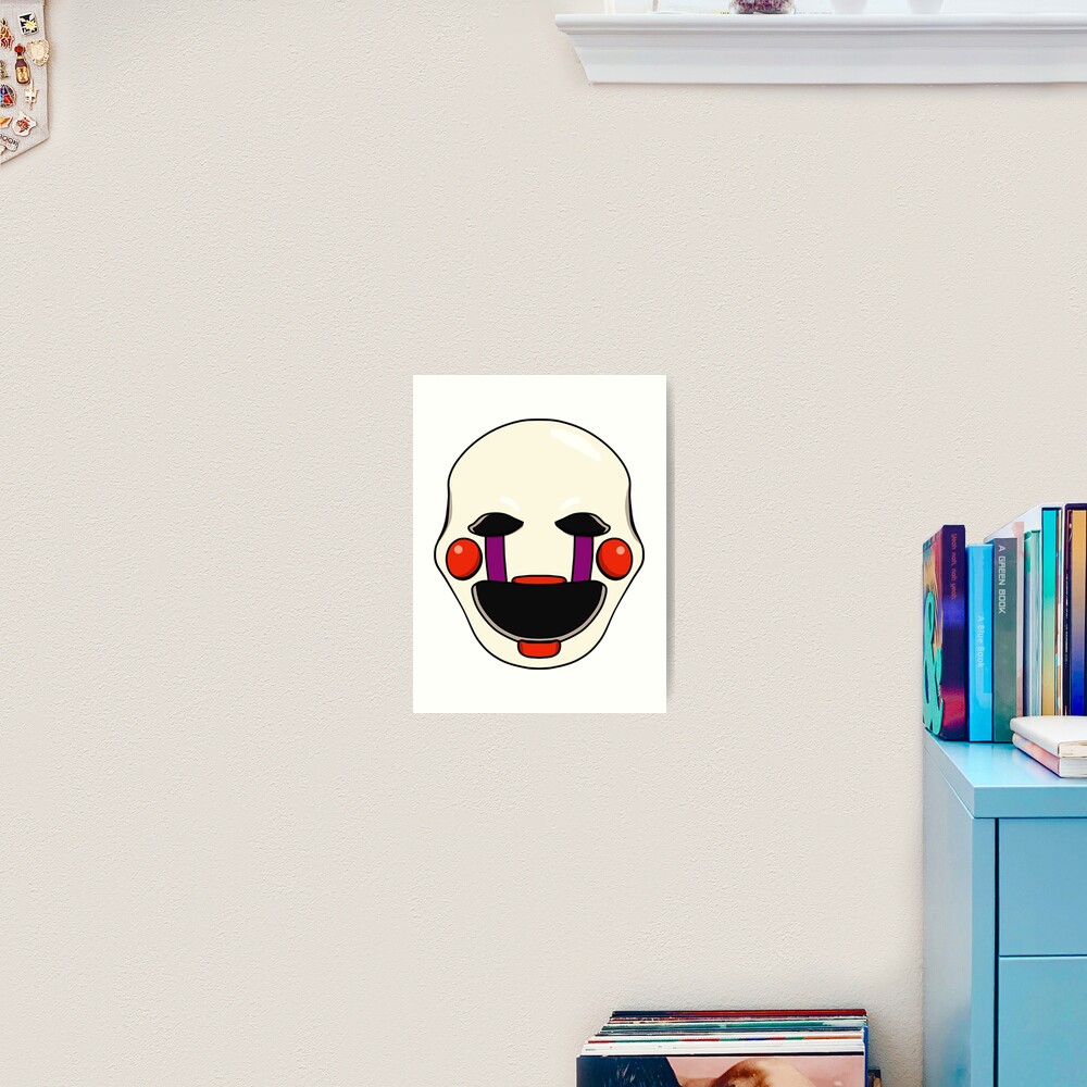 "fnaf puppet" Art Print for Sale by roguejacob | Redbubble