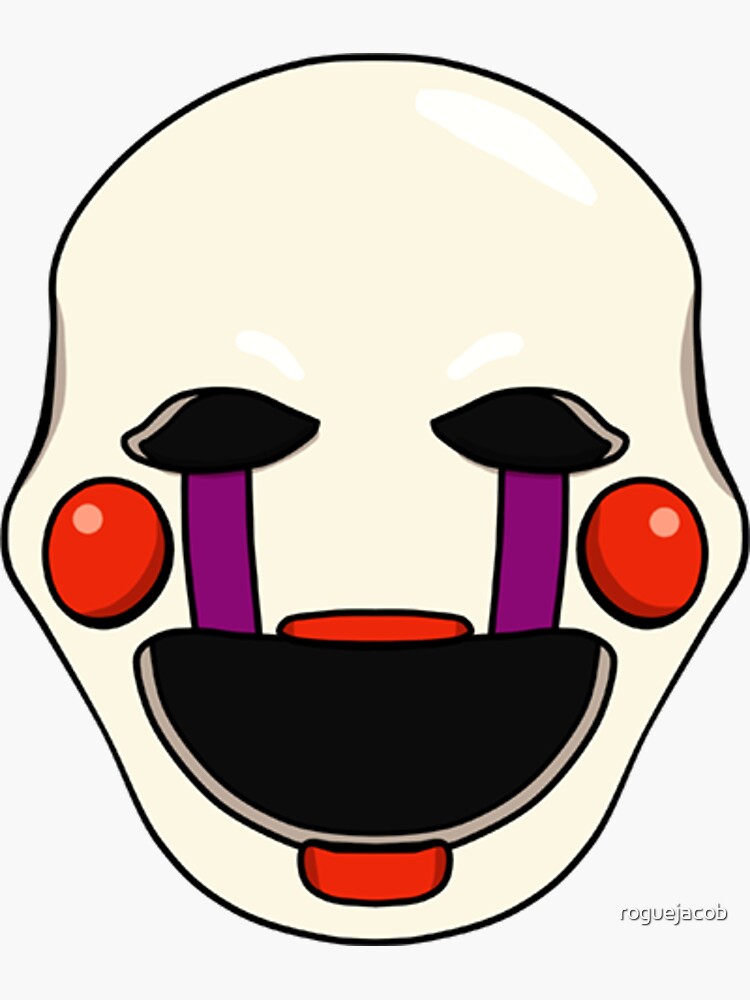 "fnaf puppet" Sticker for Sale by roguejacob | Redbubble