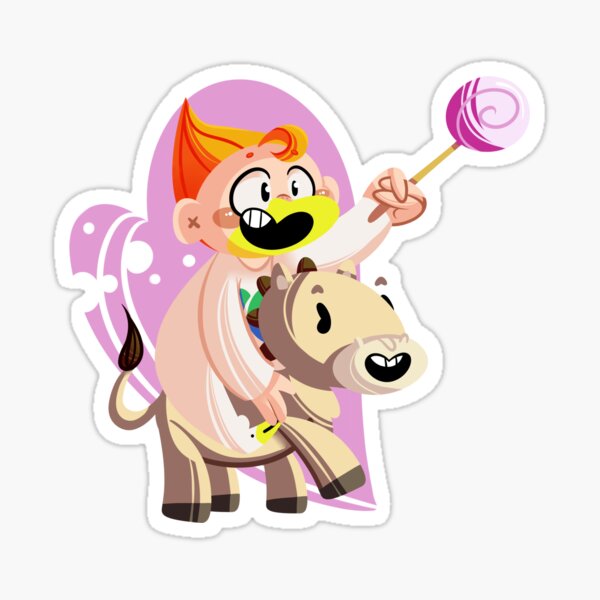 "Kanchome' and Ponygon" Sticker by scribblekisses | Redbubble