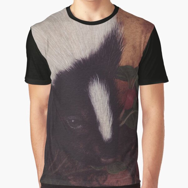 "Skunk" T-shirt for Sale by MiryamsArtWork | Redbubble | skunk graphic ...