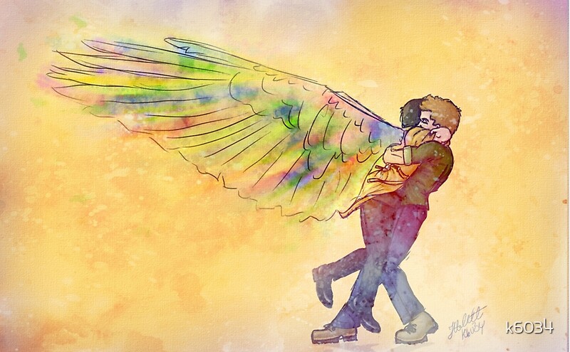 "Destiel Hug" by k6034 | Redbubble