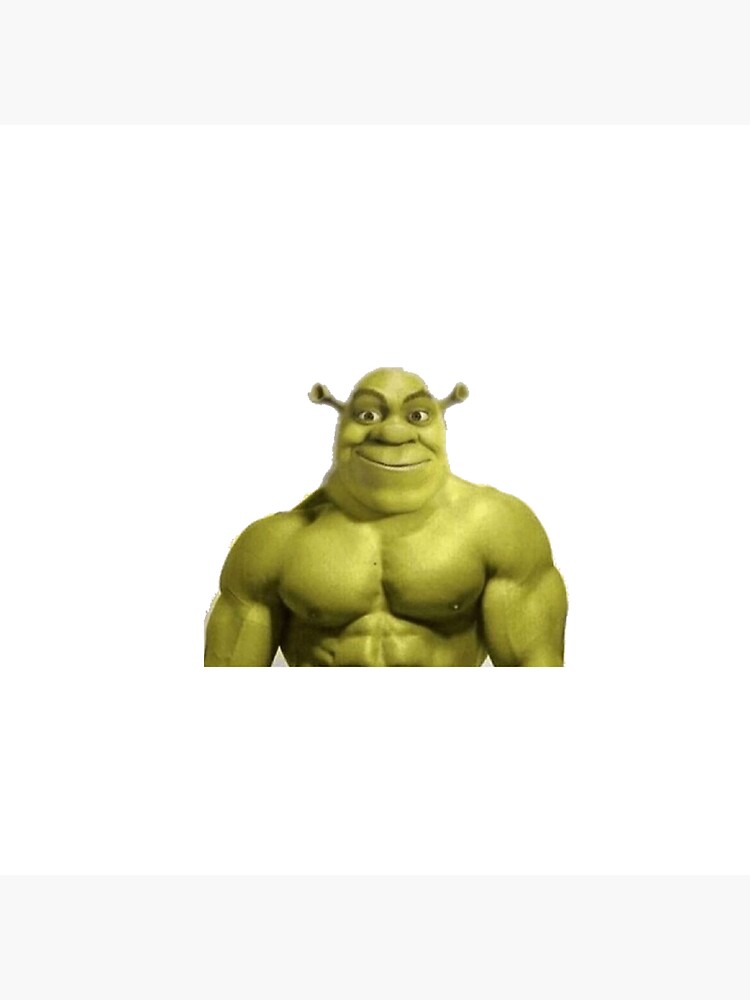 "hot shrek " Sticker for Sale by abbygailjean06 | Redbubble